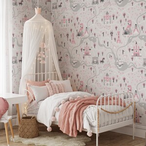 Fairy Tale Castle Wallpaper, Princess and Prince, Fairy Tale Dragon ...