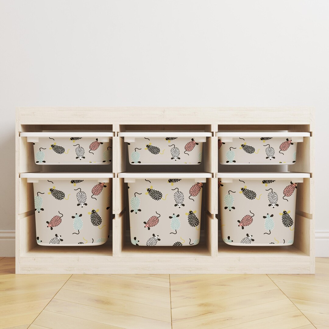 Storage Sticker for Ikea Trofast, Decals for Storage Inserts Ikea ...