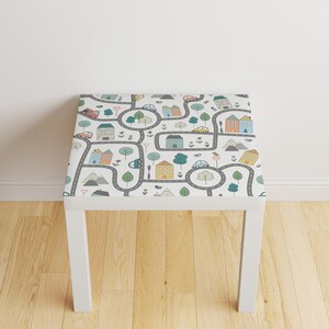 City Road \ IKEA LACK Decal \ Removable Table Sticker \ Self Adhesive ...
