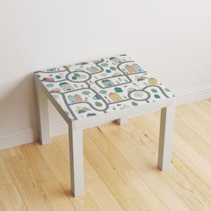 City Road \ IKEA LACK Decal \ Removable Table Sticker \ Self Adhesive ...