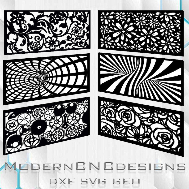 Cnc Plasma Cut Fence Panels - Etsy