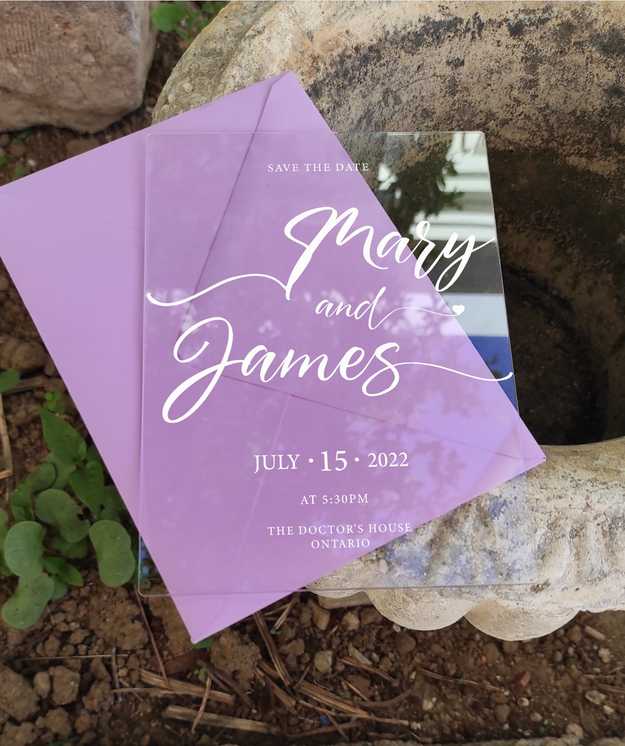 Clear Acrylic Invitation Acrylic Wedding Invitations Wedding - Etsy UK