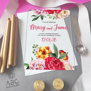 Invitations Quinceanera, Sweet 15 Invitation, Acrylic Quinceanera ...