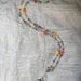 Rainbow Pearl Star Teacher Lanyard Custom Name Bead Smiley - Etsy