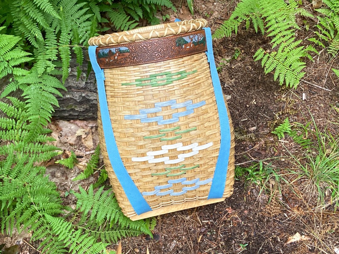 Adirondack Pack Basket Foraging Backpack Basket whitetail - Etsy