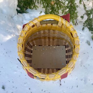Adirondack Pack Basket- Foraging Backpack - “coreopsis“ - Etsy