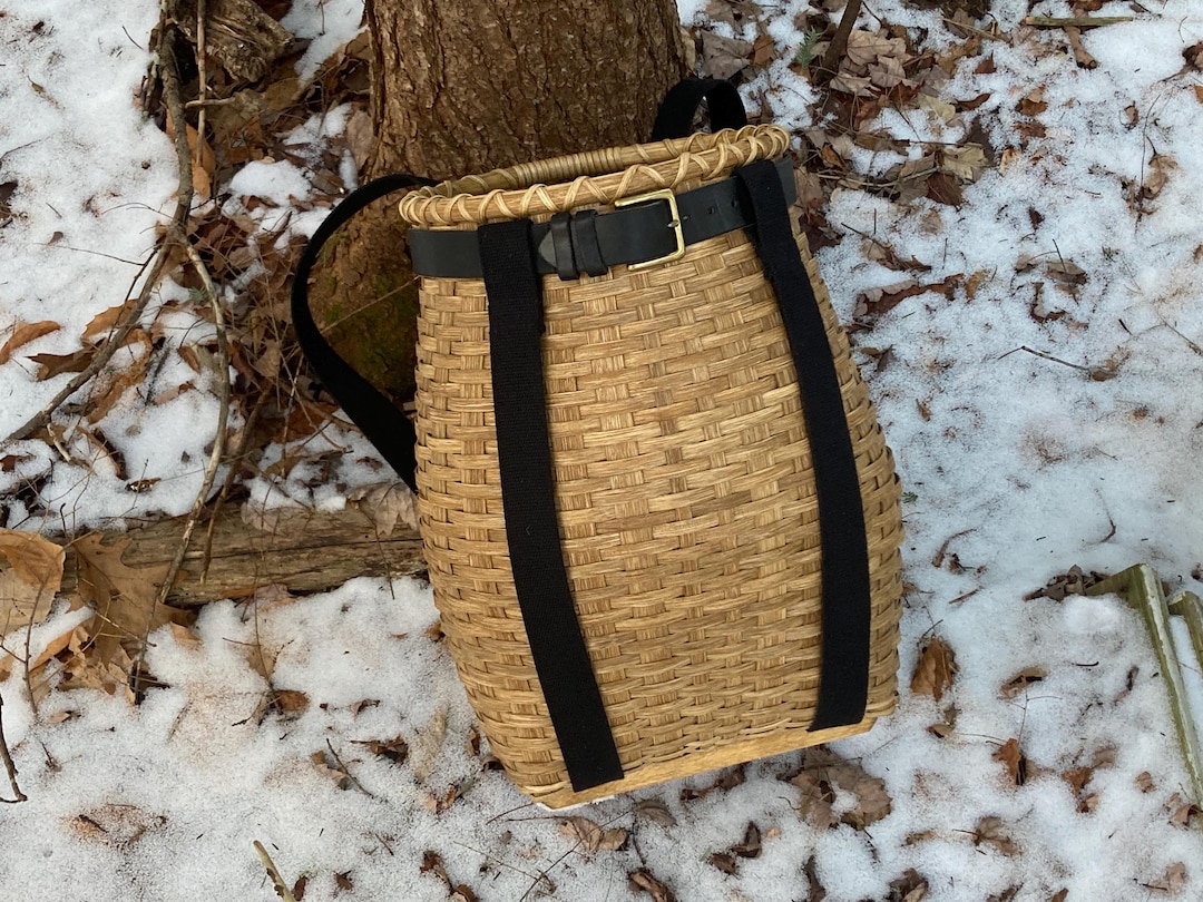 Adirondack Pack Basket- Tapper - Traditional- Bushcraft Foraging ...