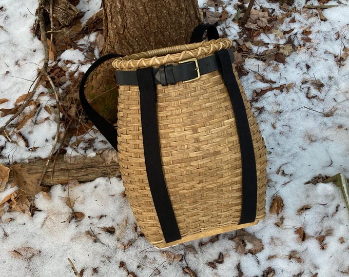 Adirondack Pack Basket- Tapper - Traditional- Bushcraft Foraging ...