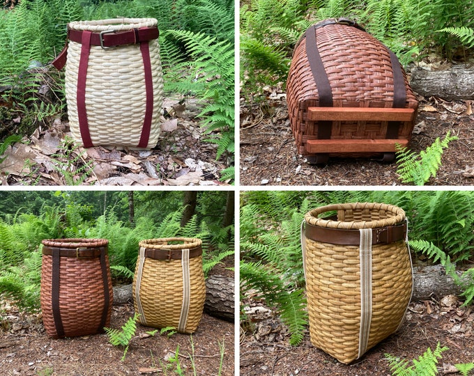 Adirondack Pack Baskets- Foraging Backpack- Traditional Trapper - Etsy