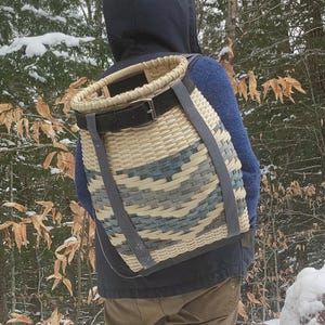 Adirondack Pack Basket Foraging Backpack Basket scarlet Kingsnake - Etsy