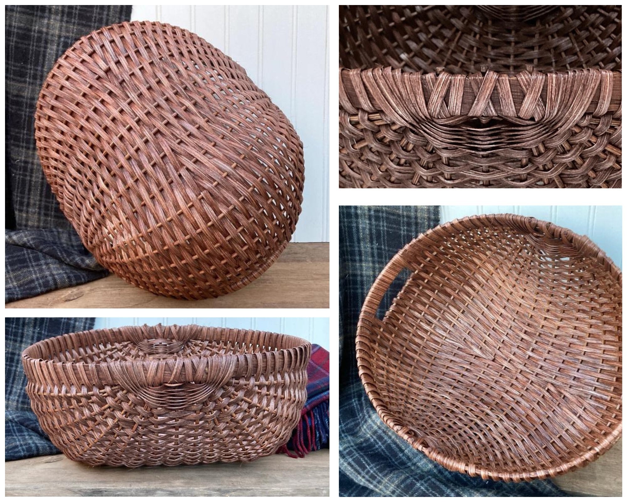 Appalachian-style Potato Baskets Handmade - Etsy