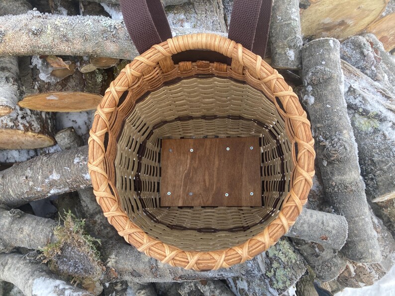Adirondack Pack Basket Foraging Backpack Basket red-shouldered Hawk - Etsy