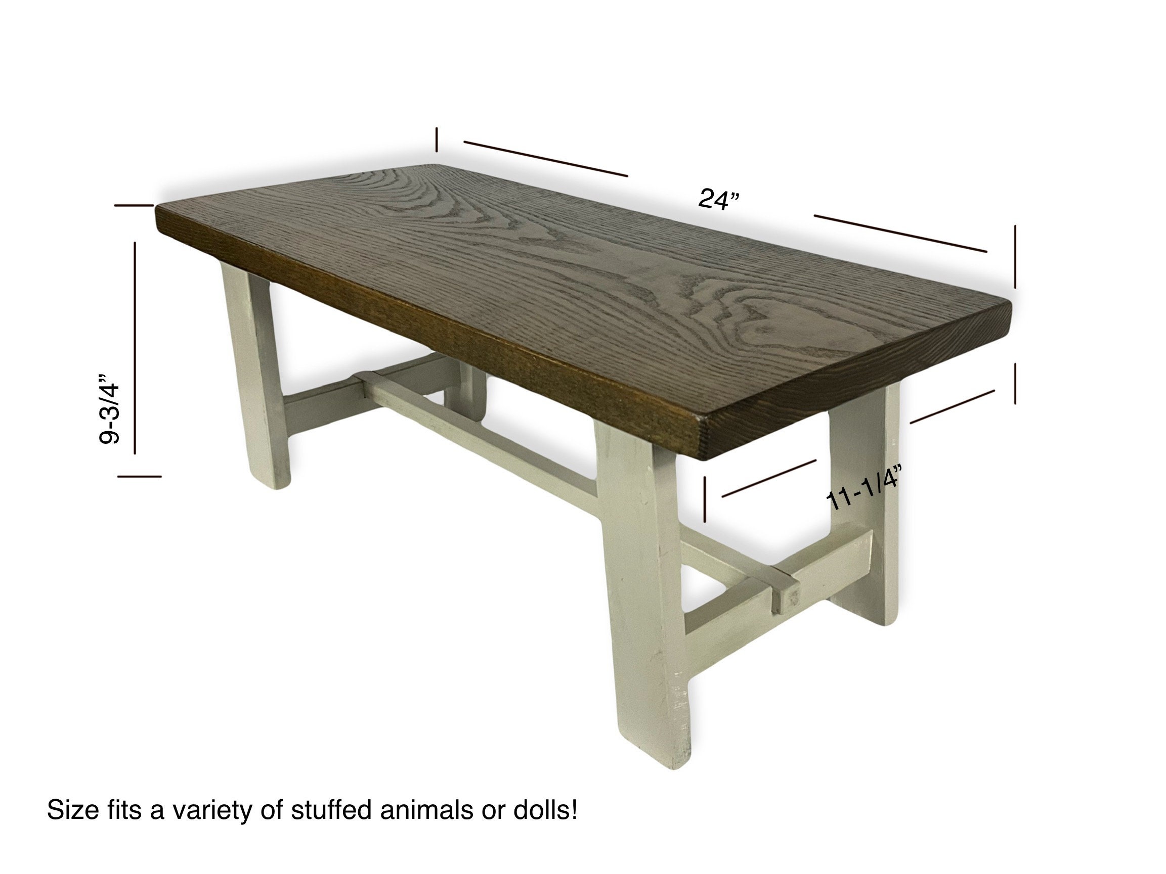 Teddy Dining Table / Stuffed Animal Table / Tiny Table / Woodworking ...