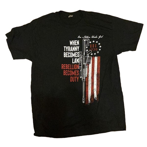 When Tyranny Becomes Law T Shirt - Etsy