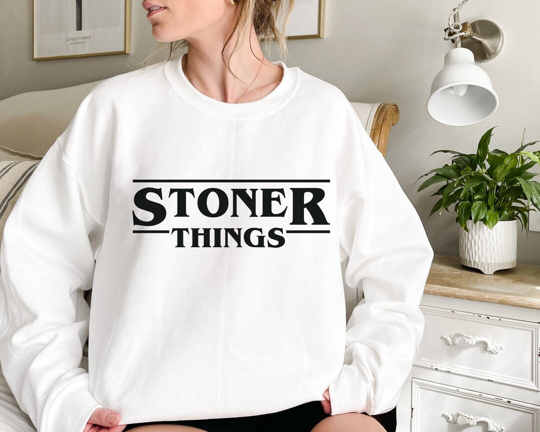 Stoner Hoodie, Stranger Things Sweater, Hippie Hoodie, Vintage Stoner ...