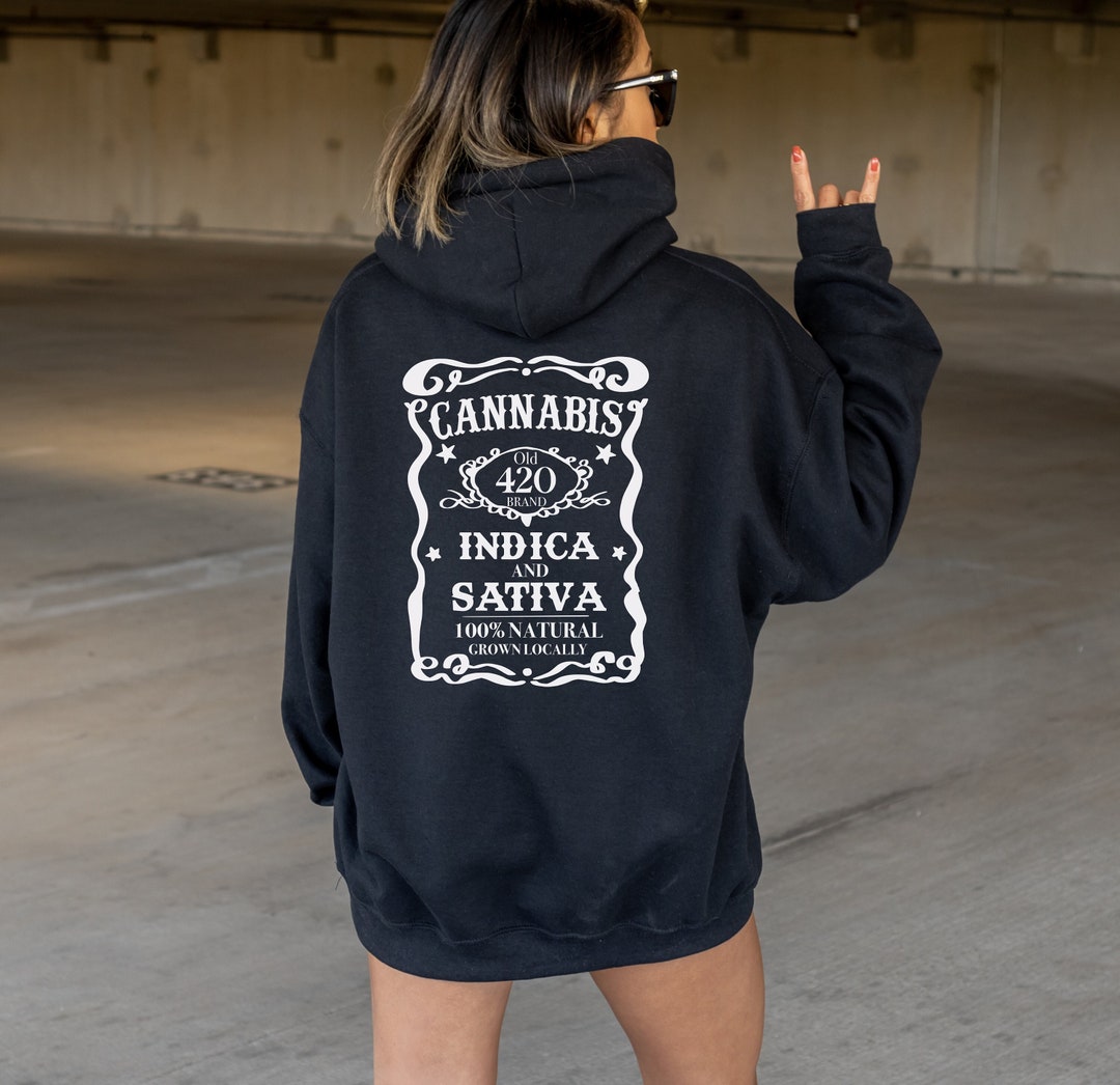 Stoner Hoodie, Jack Daniels Sweater, Oversized Warm Sweater, Stoner ...