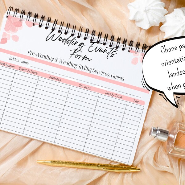 Wedding Planner Intake Form - Etsy