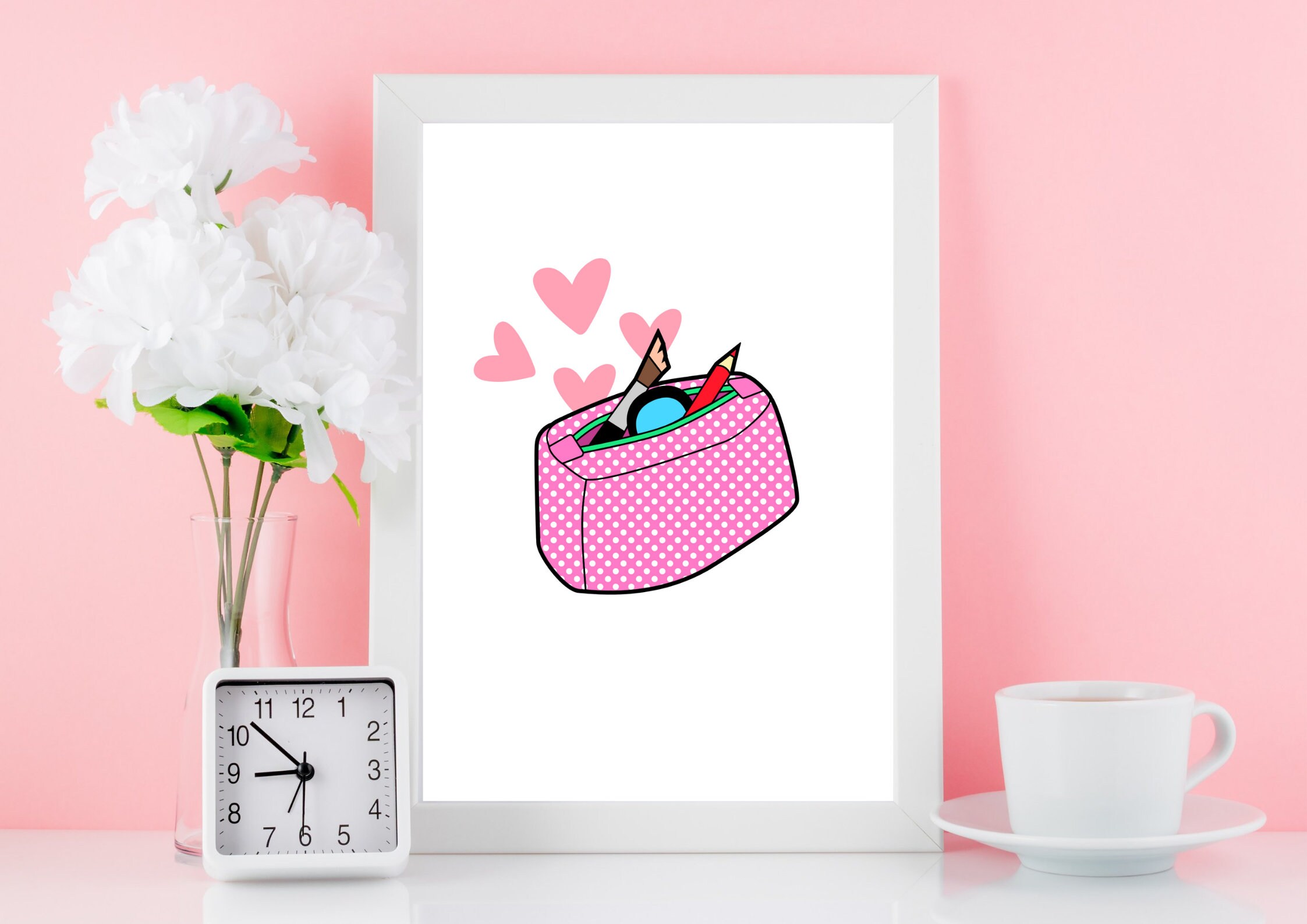 Beauty Poster. Makeup Art. Set of 3 Posters. Wall Art. Digital Download ...