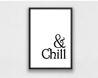 Time to Relax A4 A3 A2 Print Quote Print Black and White | Etsy