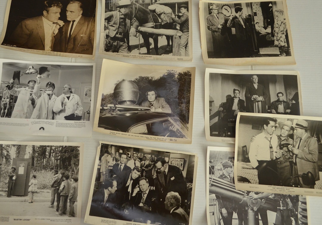 Vintage Assorted Movie Still Photos Movie Still Pictures Black and ...