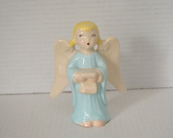 Vintage 7 Ceramic Angel Child With Wings Figurine - Etsy