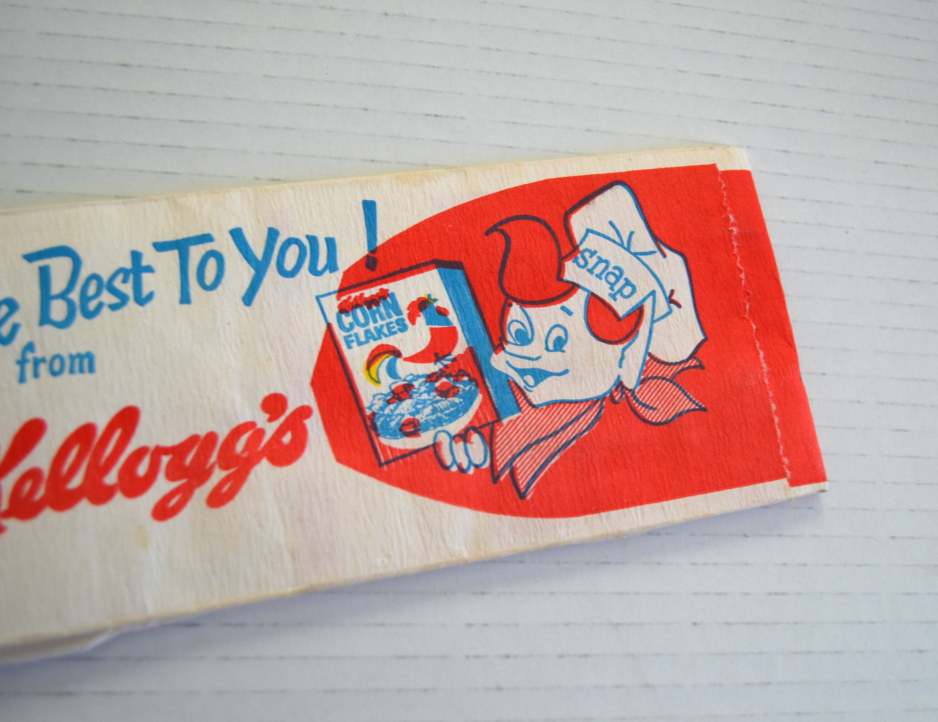 Vintage Paper Hat Kellogg's Rice Krispies Frosted Flakes - Etsy