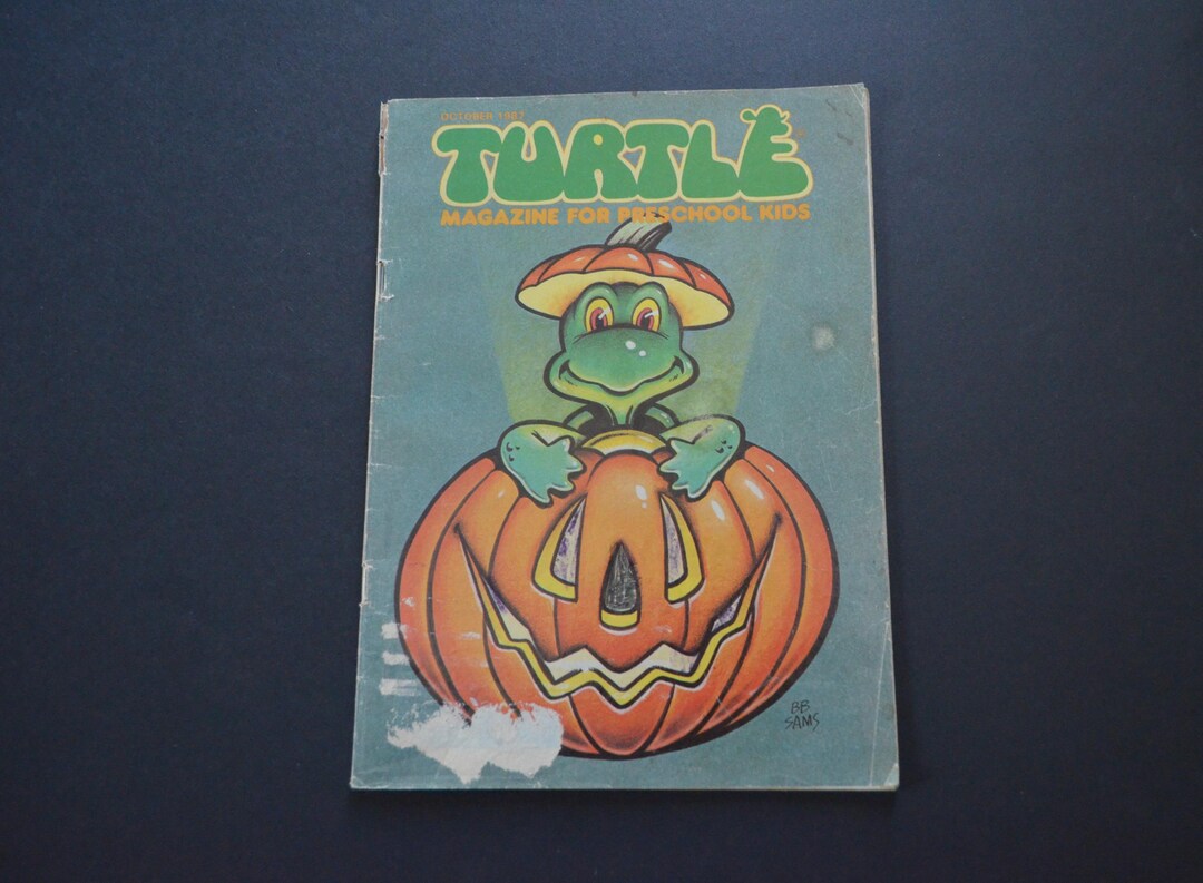 1987 Turtle Magazine for Preschool Kids - Etsy