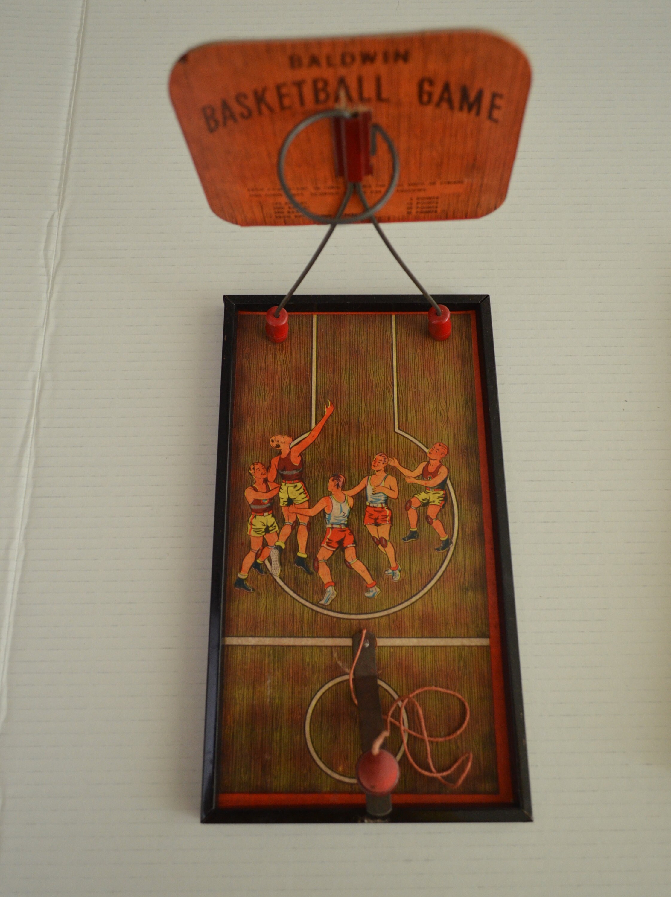 Vintage Baldwin Basketball Tabletop Game With Box - Etsy