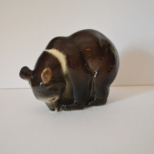 Russian Porcelain Bear - Etsy