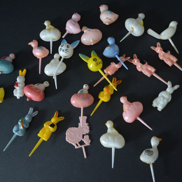 Easter Floral Picks - Etsy