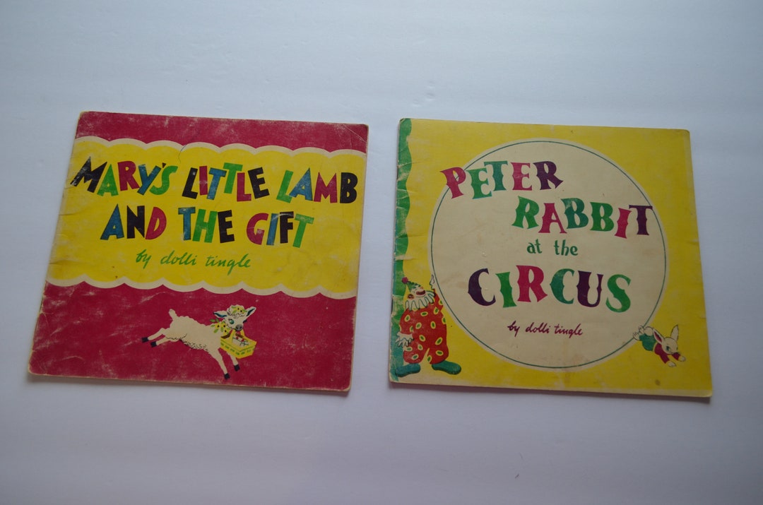 Vintage Peter Rabbit at the Circus and Mary's Little Lamb and the Gift ...