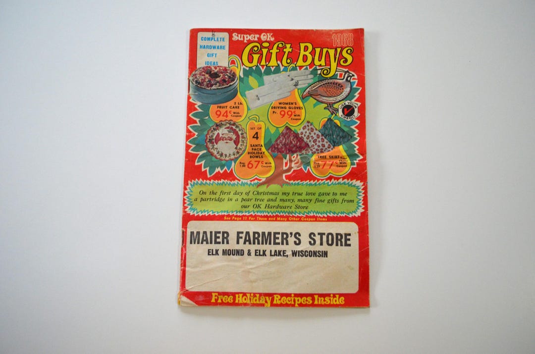 1968 Vintage Super Ok Gift Buys Maier Farmer's Store Catalog - Etsy
