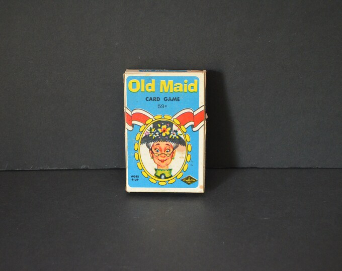 Vintage Built Rite Toys Old Maid Cards - Etsy
