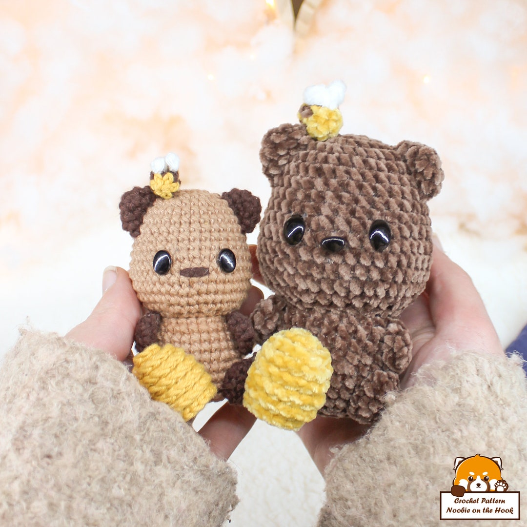 Chubbie / Pookie the Teddy Bear Crochet Patterns by Noobieonthehook ...