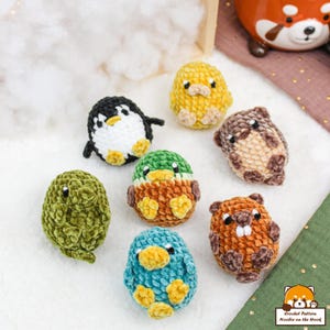 Pocket Chubbies / Splash Squad - Cute Animal Easy to Make Crochet ...