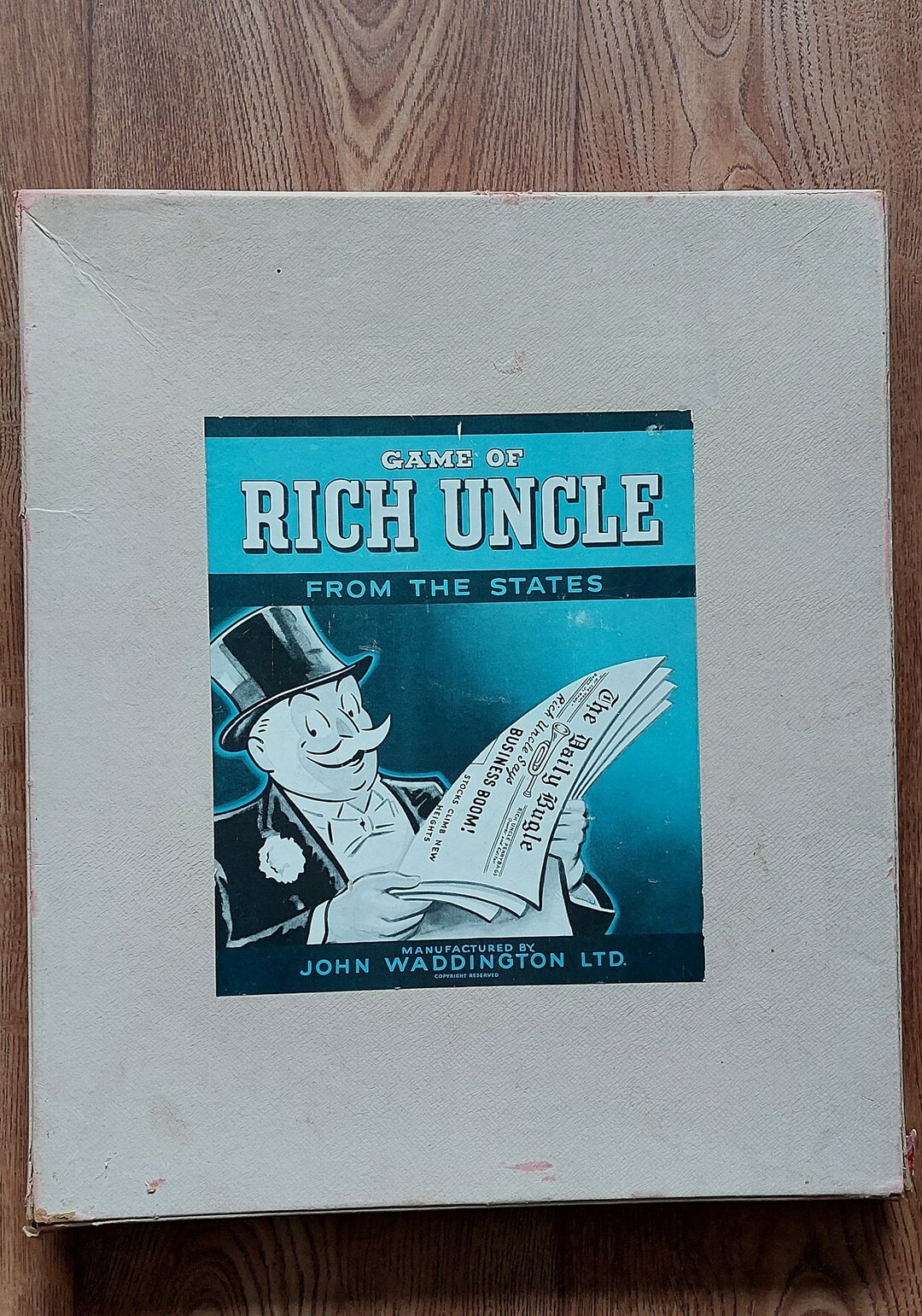 Rich Uncle Game - 100% - 1950'S /vintage /WADDINGTON'S - Etsy