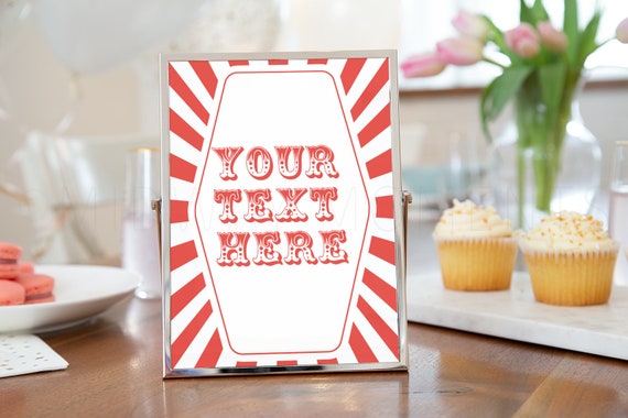 State Fair Food Signs