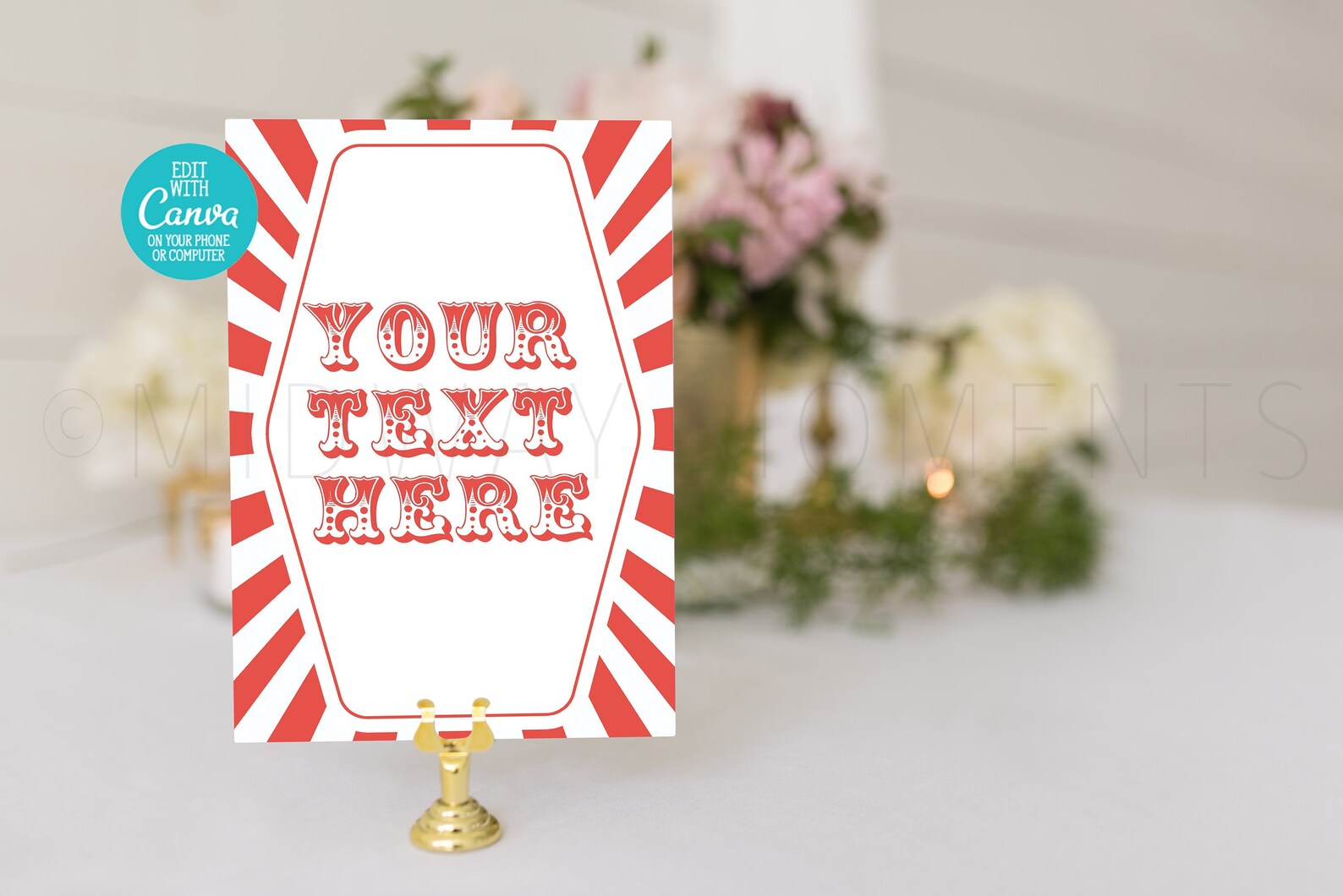 EDITABLE CARNIVAL FOOD & Game Table Signs Printable Food - Etsy