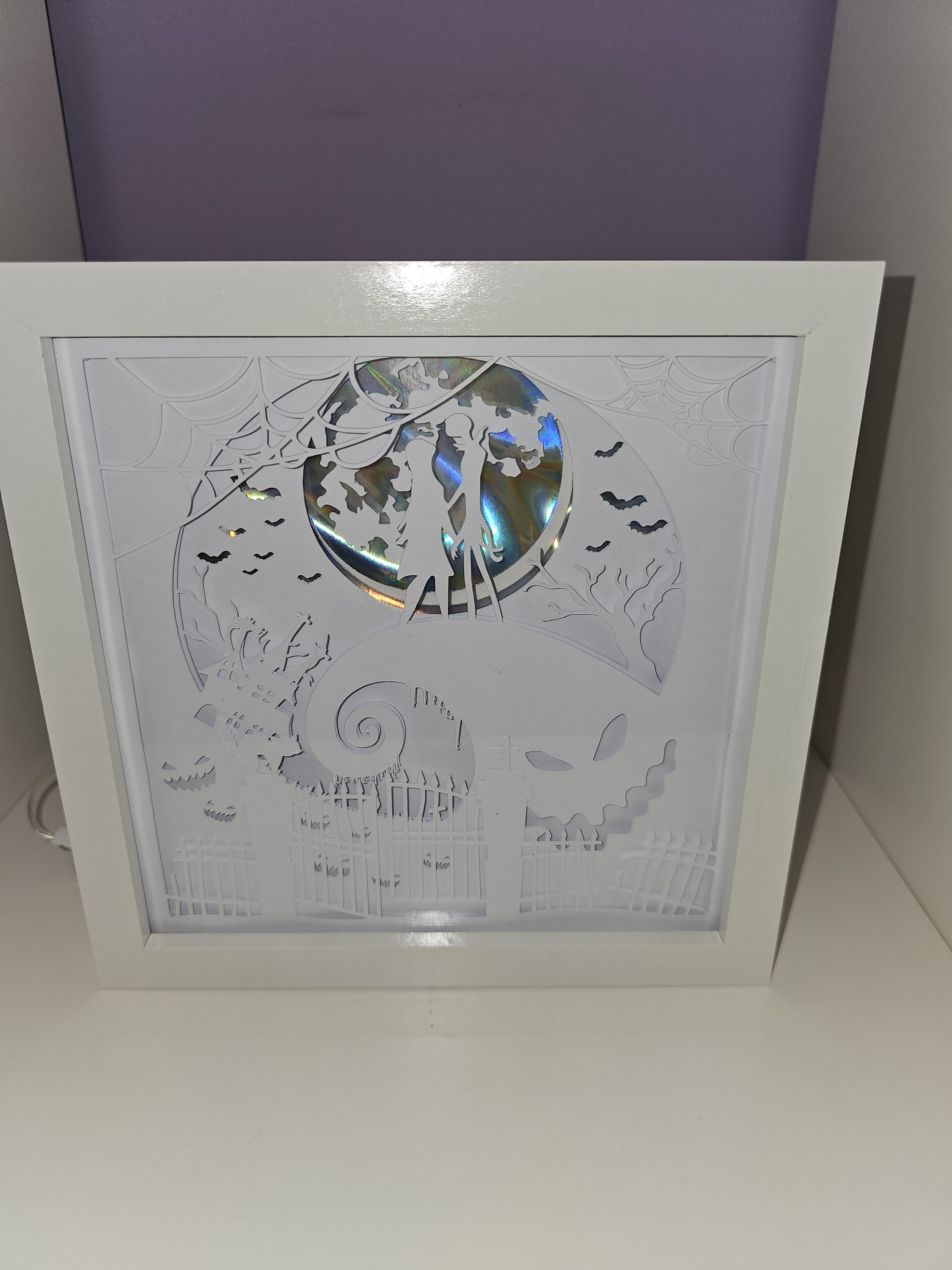 Nightmare Before Christmas Shadow Box | Jack Skellington | Halloween ...