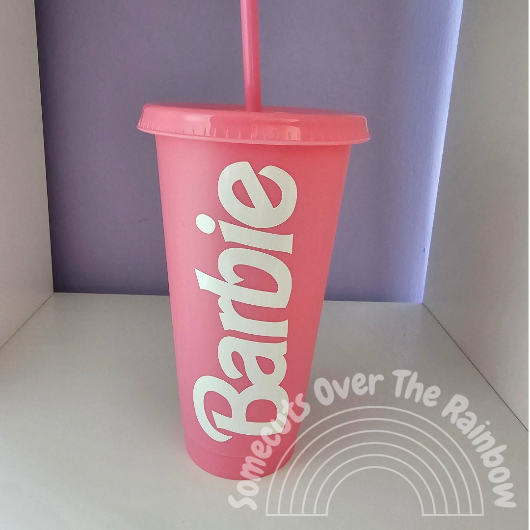 Barbie Logo Cold Cup 24 Oz | Barbie Movie 2023 | Gift for Her | Gift ...