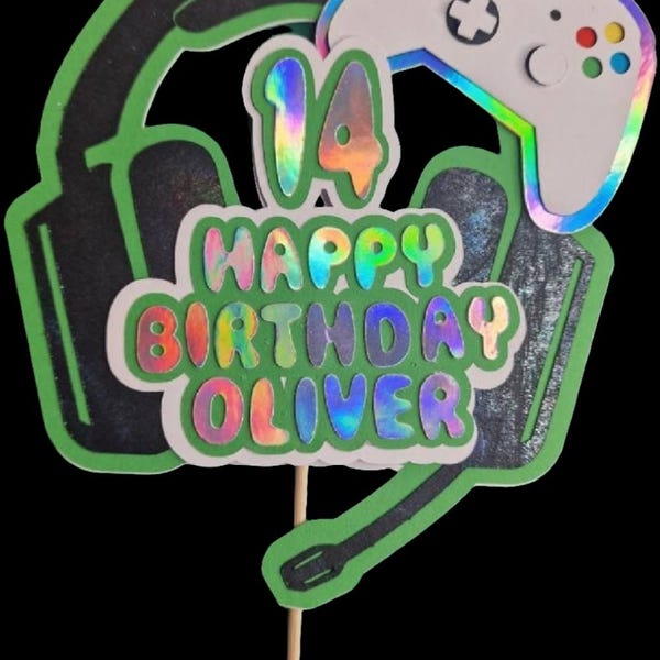 Xbox Cake Topper - Etsy UK