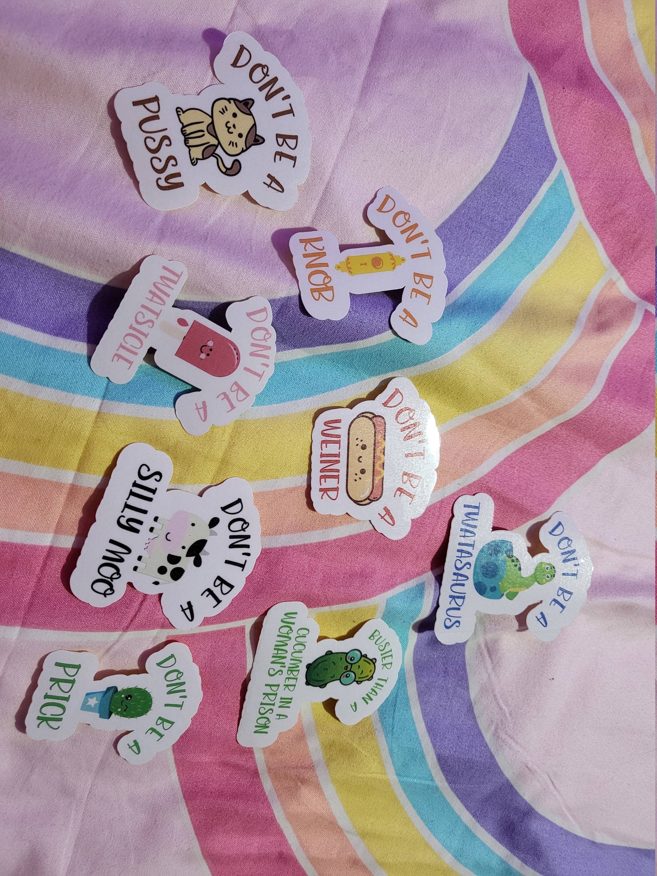 Sweary Swear Word Rude Sticker Bundle Volume 2 - Etsy