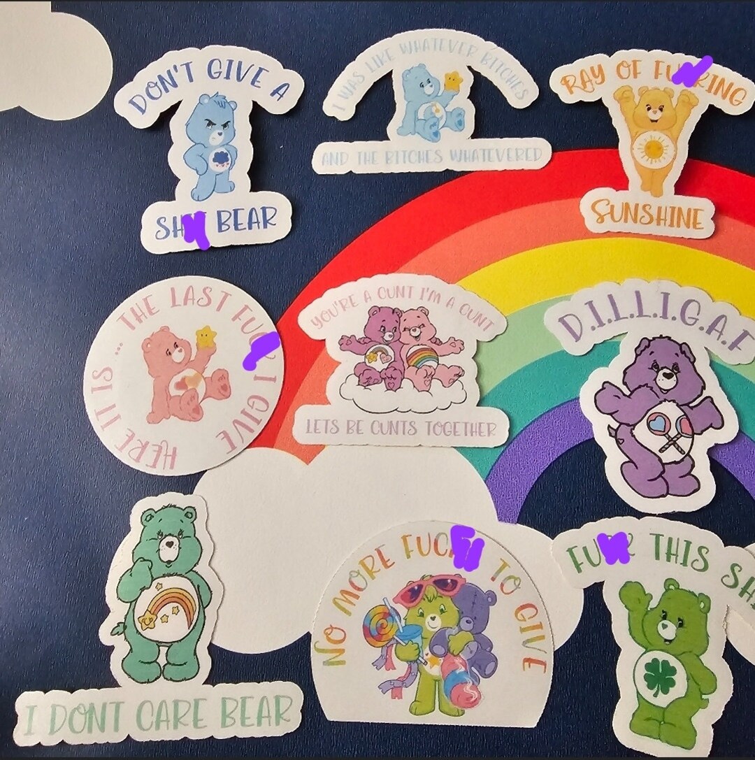 Swear Bear Stickers Volume 1 - Etsy