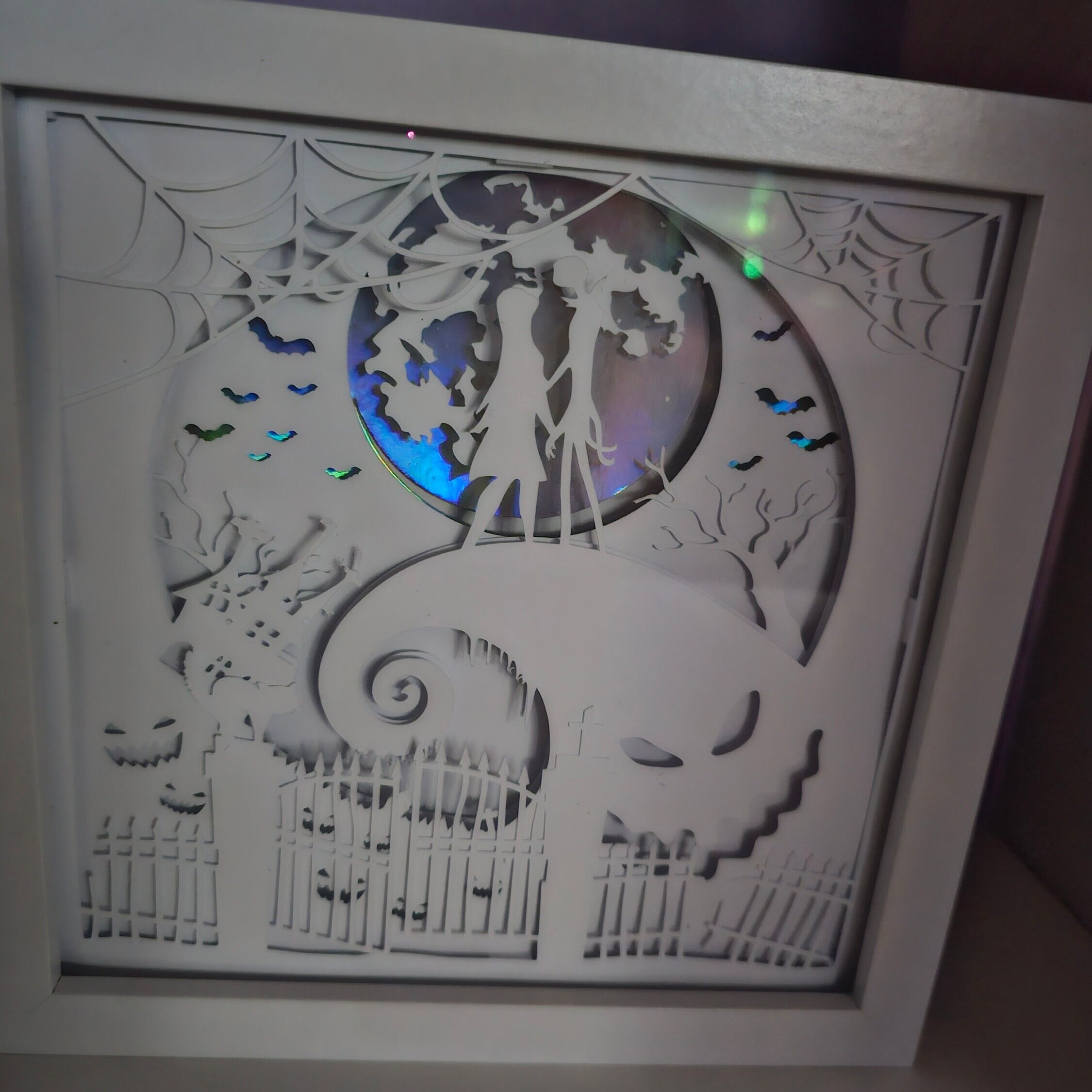 Nightmare Before Christmas Shadow Box | Jack Skellington | Halloween ...