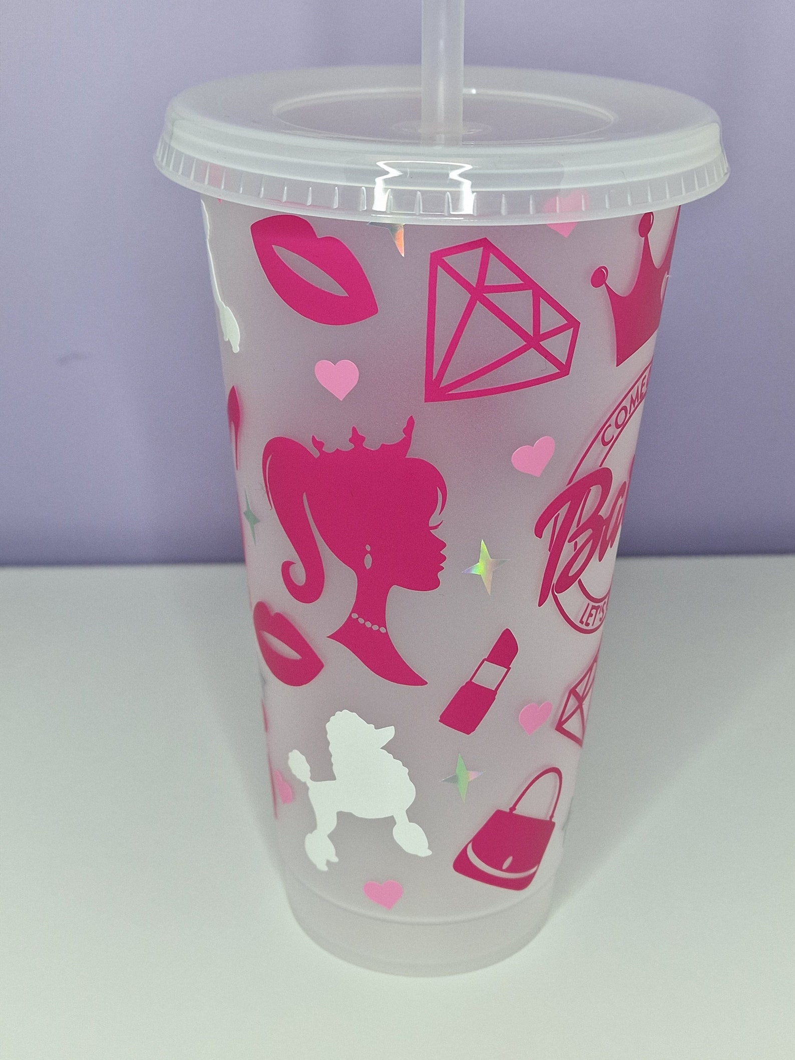 Barbie Cold Cup 24 Oz | Barbie Movie 2023 | Gift for Her | Gift for ...