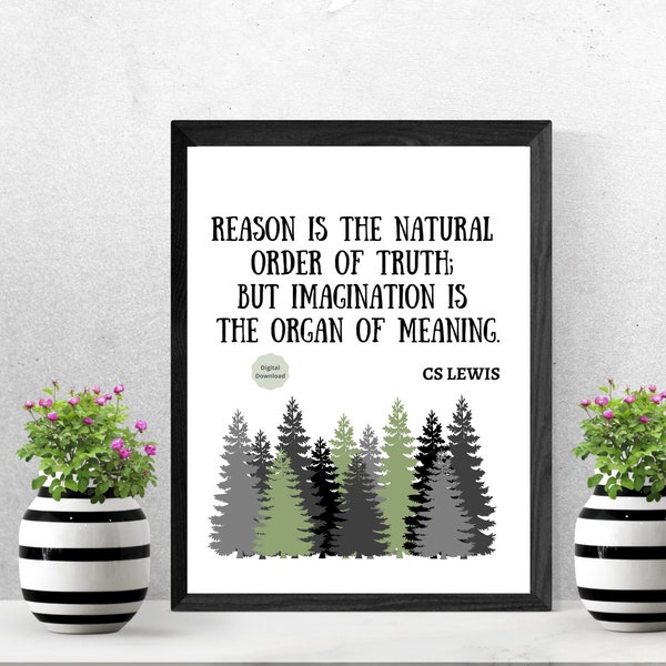 Cs Lewis Poster - Etsy