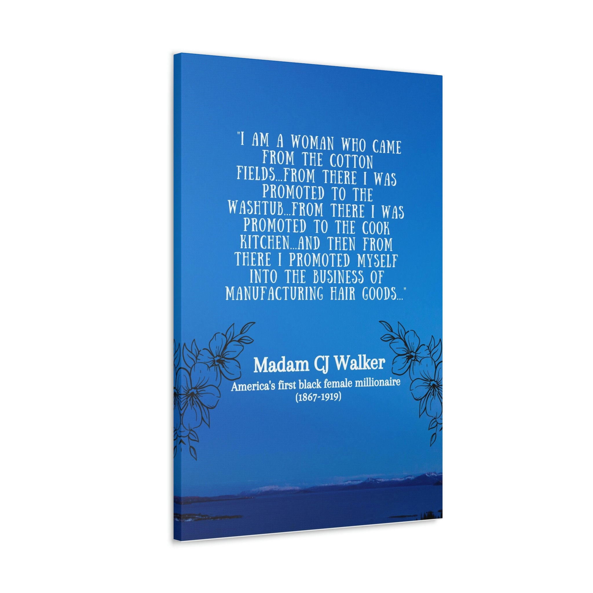 Madam C.J. Walker, CJ Walker Poster, Madame Walker, Poster, Feminist ...