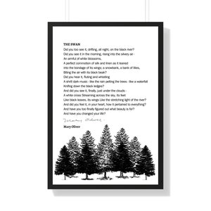 Mary Oliver Wall Art - Etsy