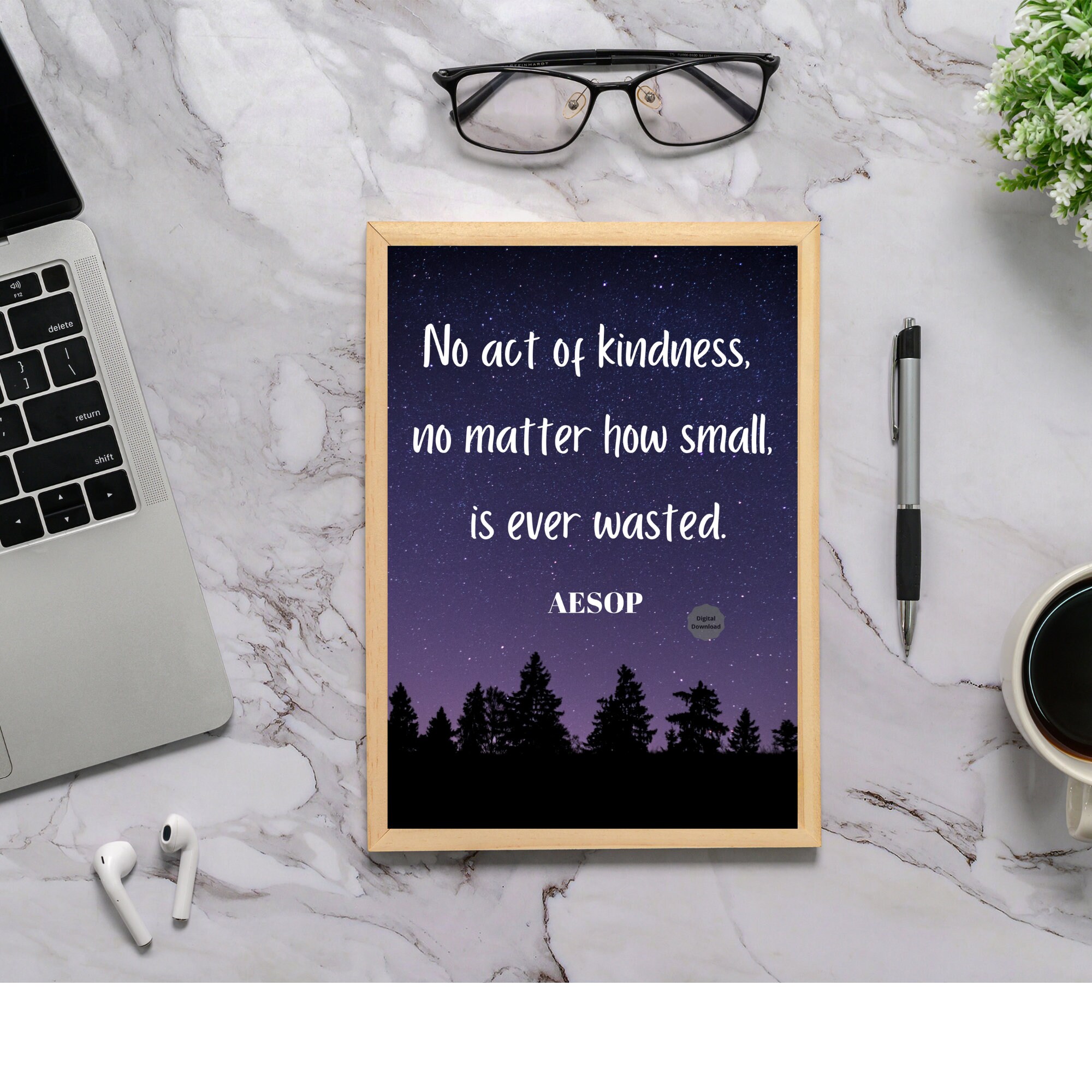 An Act of Kindness. Wall Art, Printable Wall Art, Wall Hangings ...