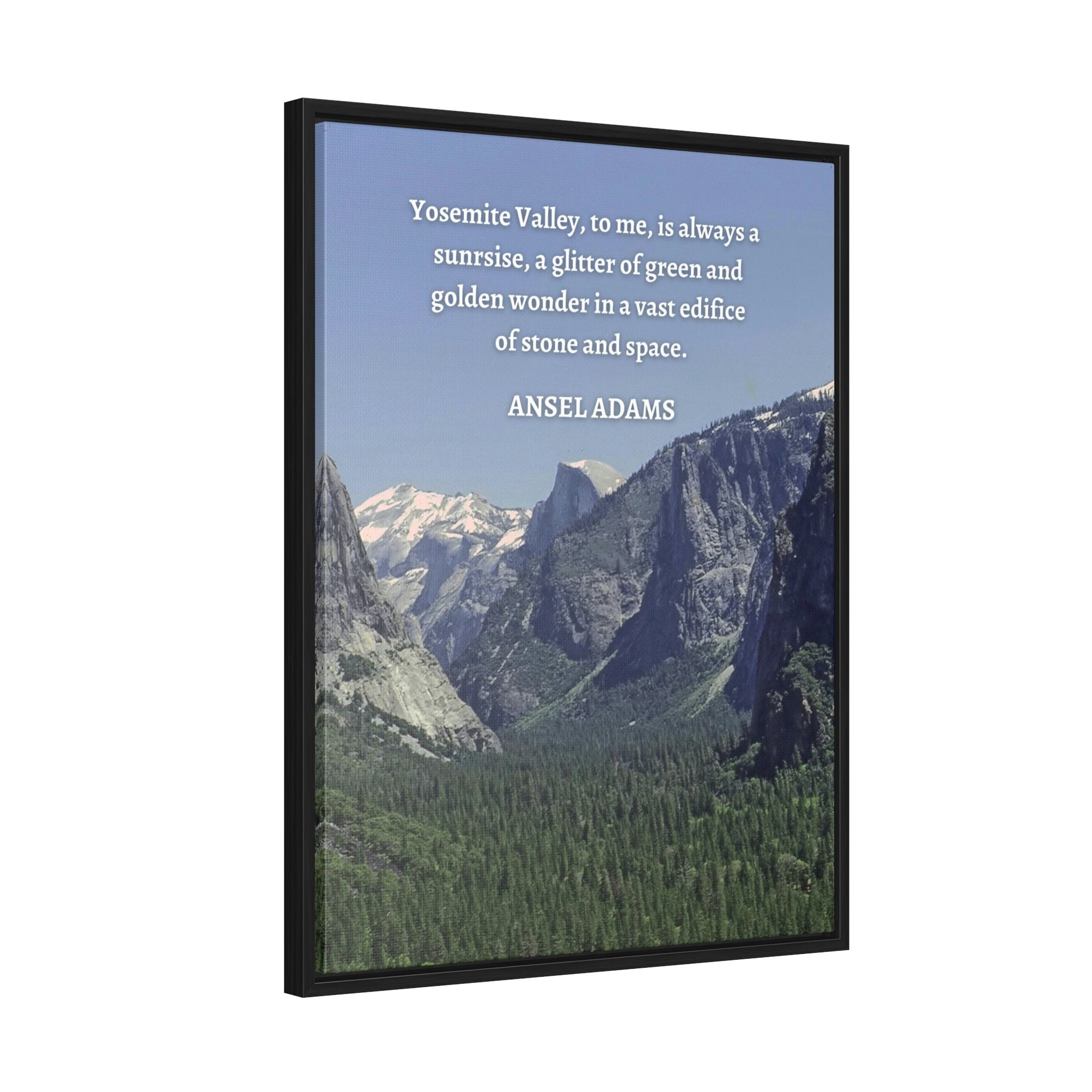 Ansel Adams Quote, Ansel Adams Wall Art, Print Poster, Yosemite Valley ...